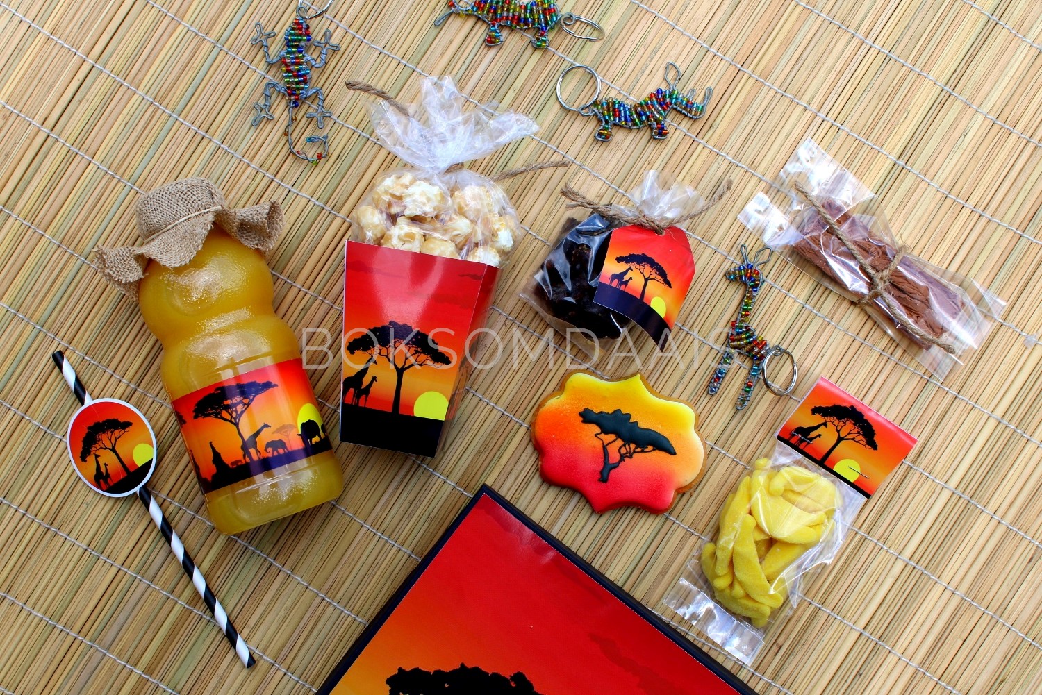 Themed Party Boxes by Boksomdaais Boutique Events