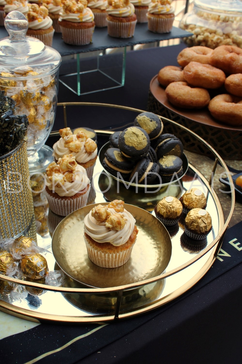 New Company Launched with a Stunning Black & Gold Cocktail Party