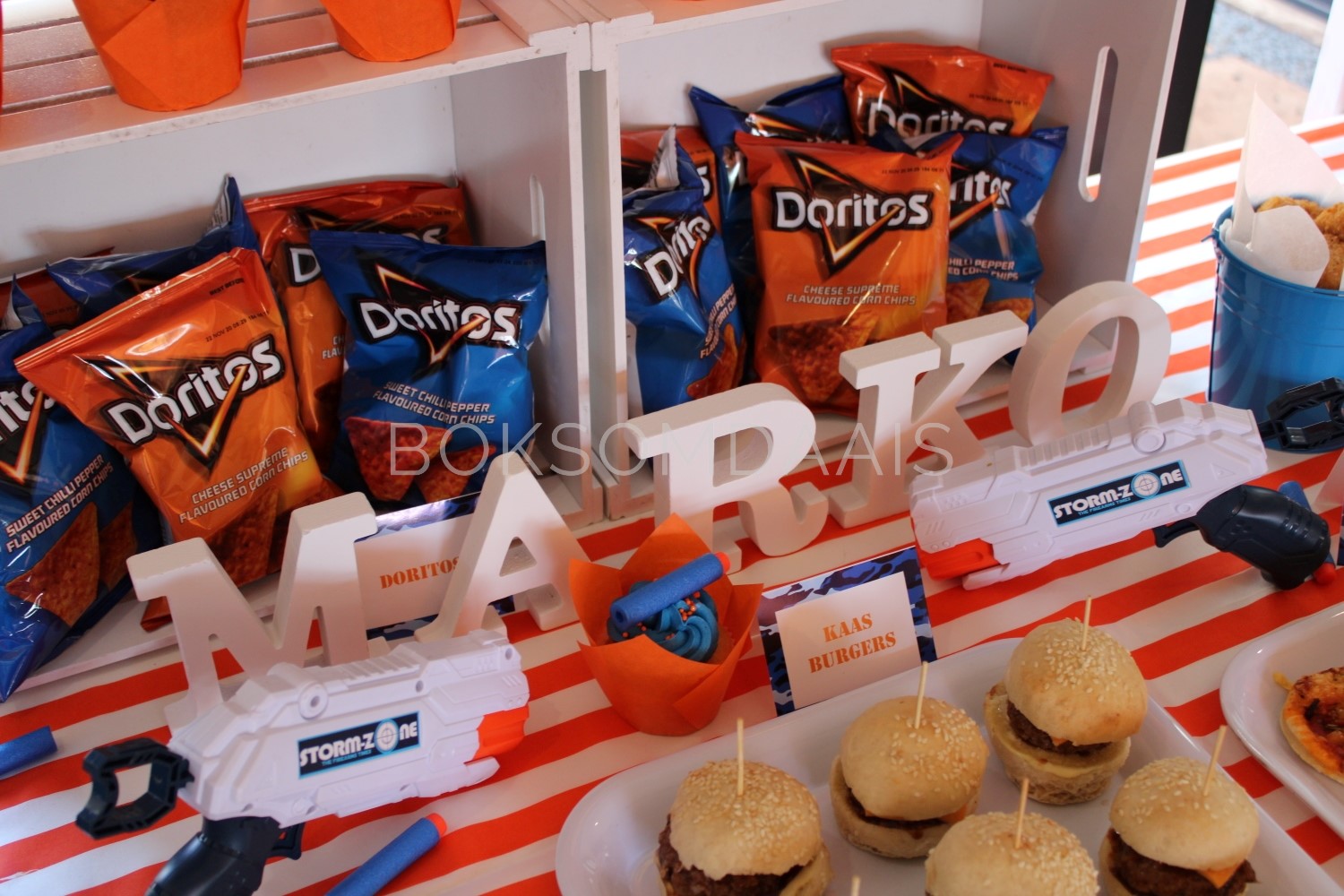 Look at This Easy & Awesome Nerf Gun Party for Marko
