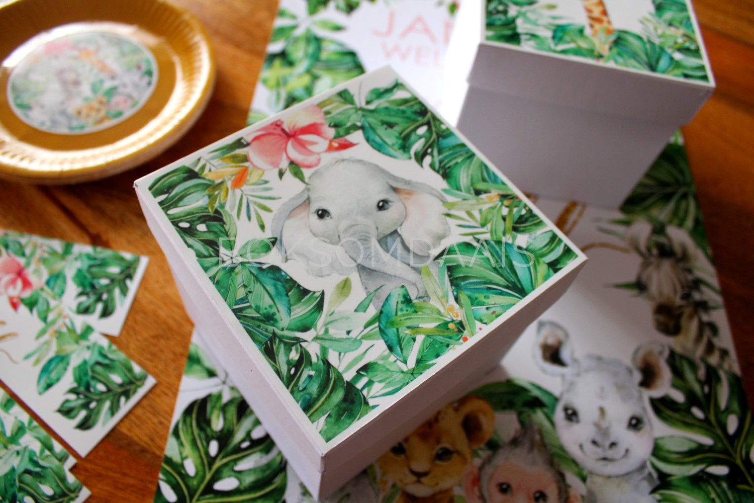 Designer Party Boxes by Boksomdaais Boutique Events