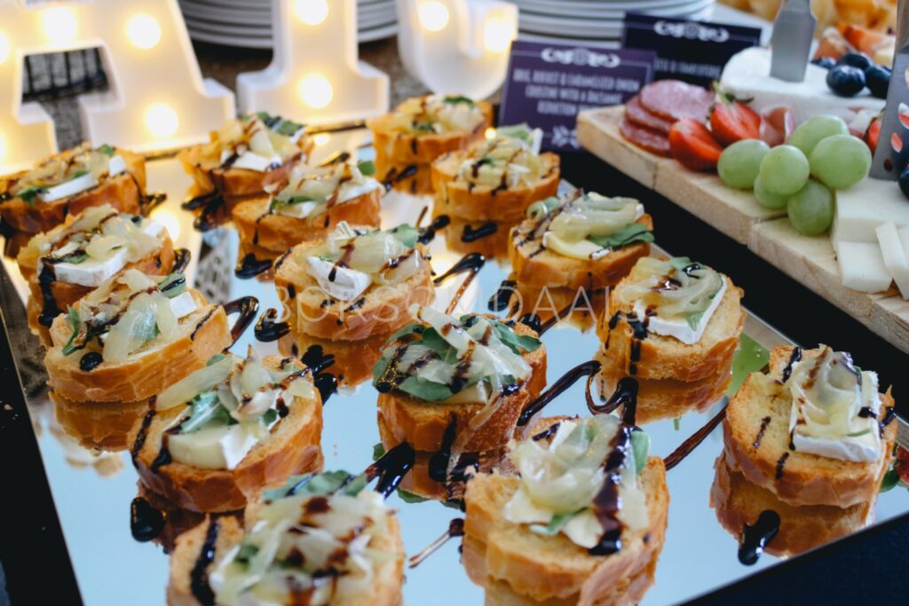 A Stunning Black & Gold Cocktail Party in Celebration of Life and Love