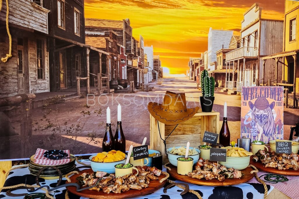 Wild West Cowboy Shindig Lamb on the Spit Ideas by Boksomdaais Boutique ...