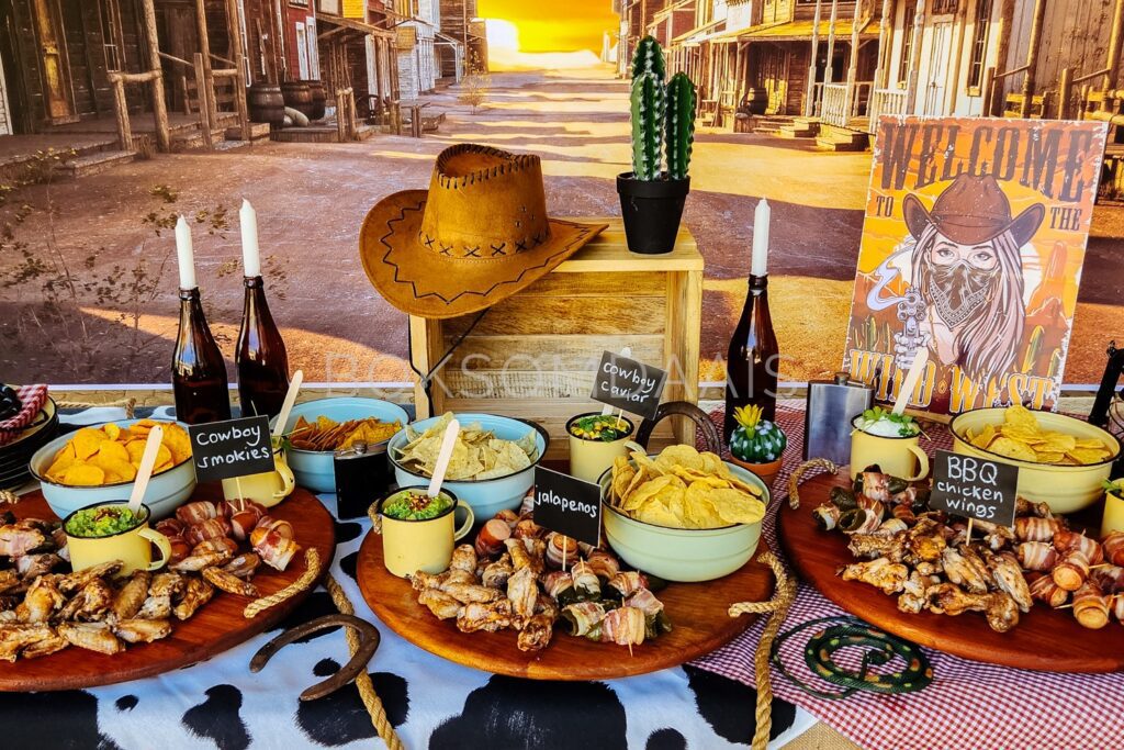 Wild West Cowboy Shindig Lamb on the Spit Ideas by Boksomdaais Boutique ...