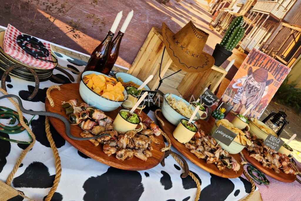 Wild West Cowboy Shindig Lamb on the Spit Ideas by Boksomdaais Boutique ...