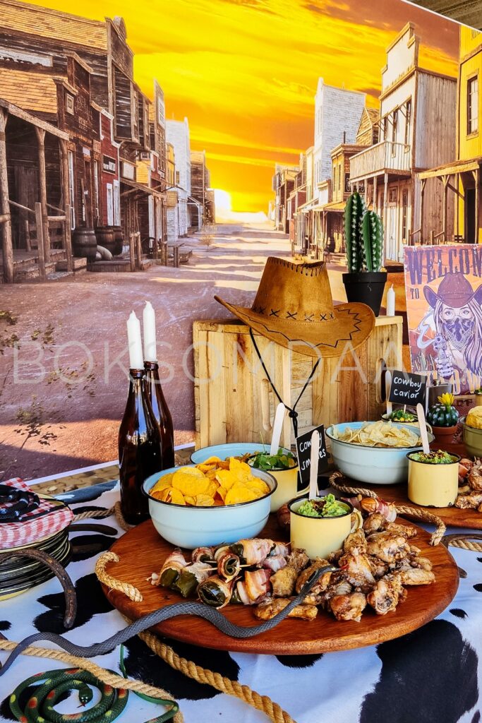 Wild West Cowboy Shindig Lamb on the Spit Ideas by Boksomdaais Boutique ...