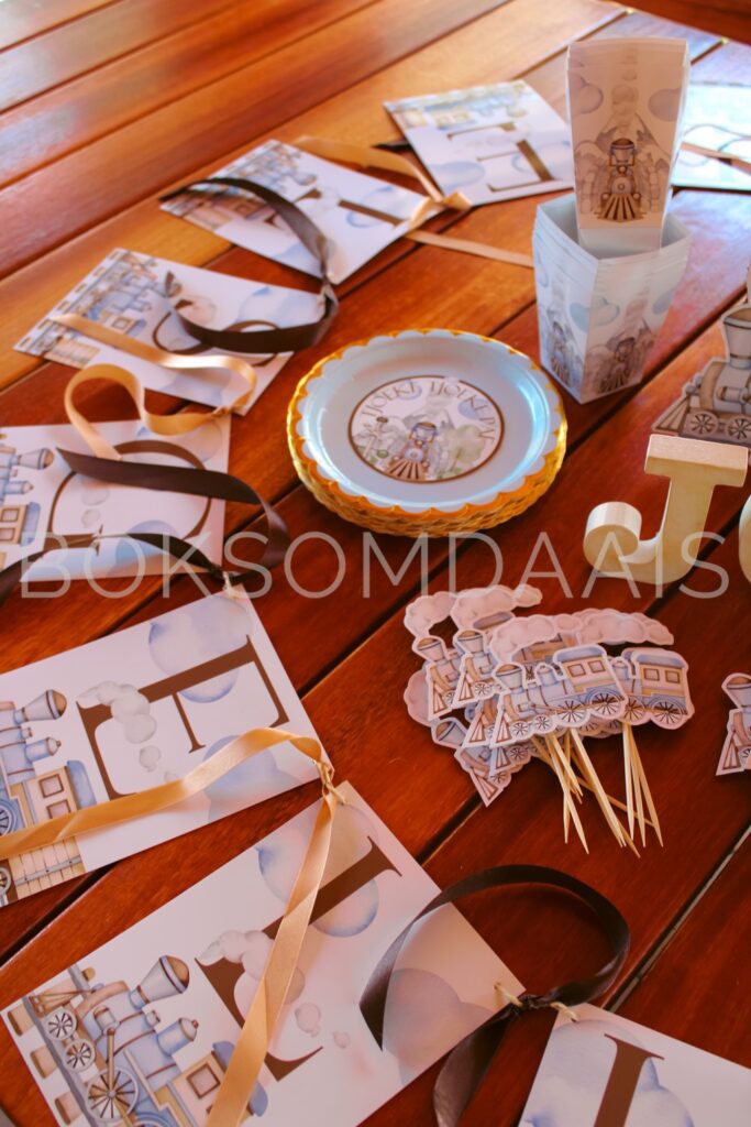 Steam Train Children's Party Ideas by Boksomdaais Boutique Events