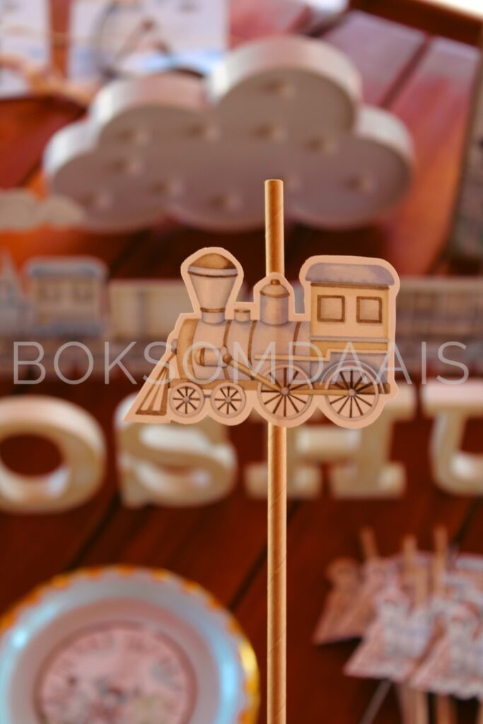 Steam Train Children's Party Ideas by Boksomdaais Boutique Events
