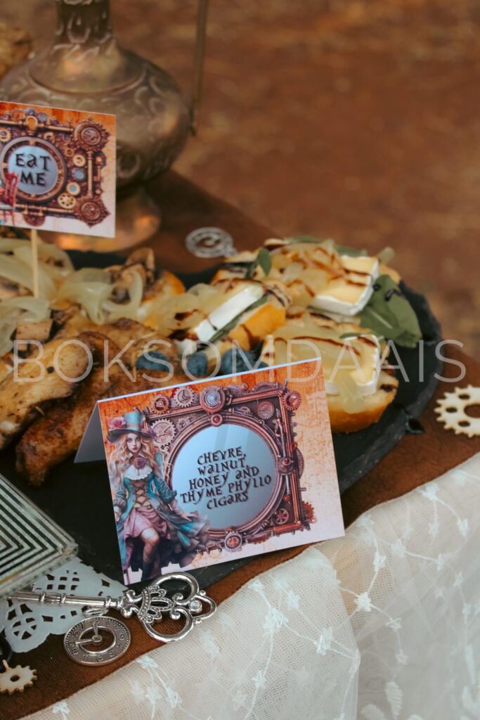 Steampunk Alice in Wonderland Mad Hatter Tea Party Ideas by Boksomdaais ...