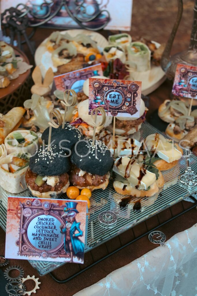 Steampunk Alice in Wonderland Mad Hatter Tea Party Ideas by Boksomdaais ...