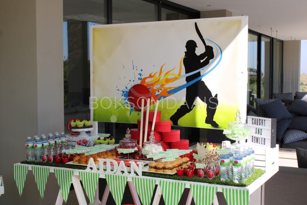 Cricket Children's Party Ideas by Boksomdaais Boutique Events