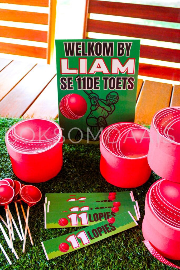 Cricket Children's Party Ideas by Boksomdaais Boutique Events