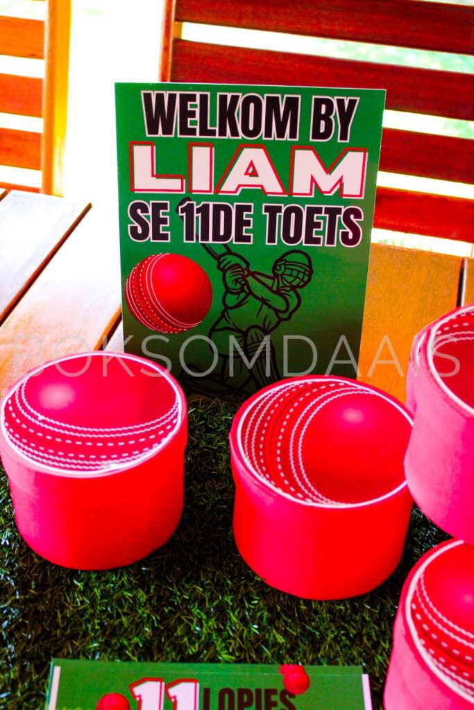 Cricket Children's Party Ideas by Boksomdaais Boutique Events