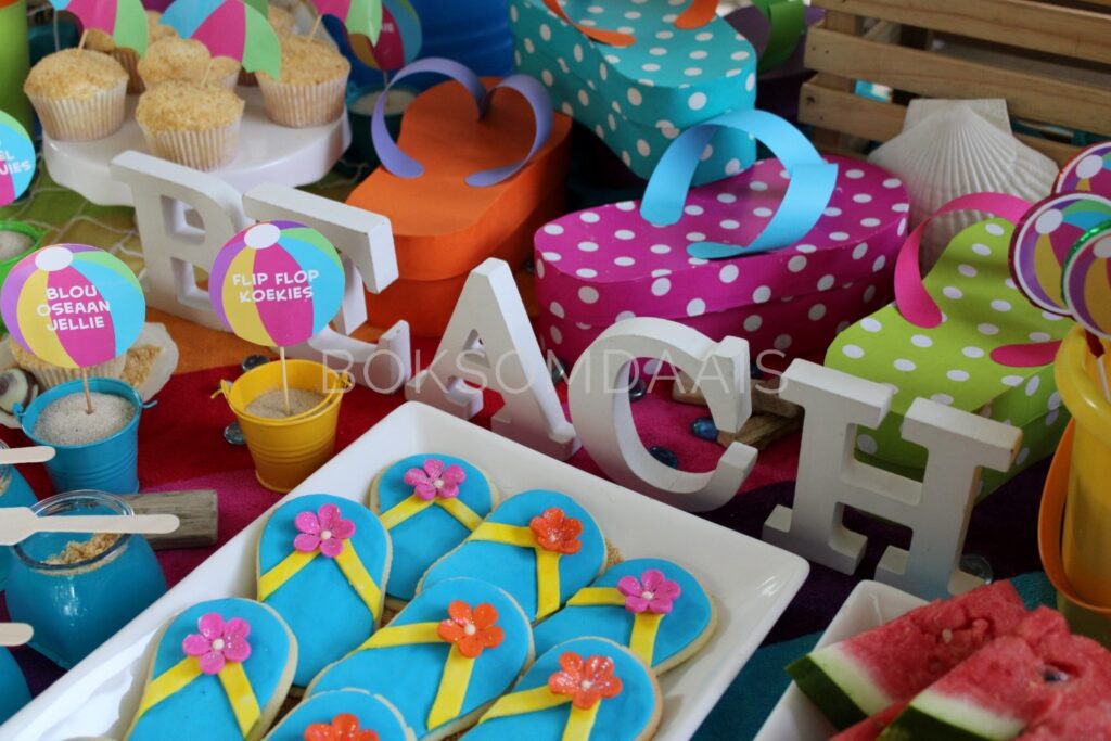 Children's Beach Party Ideas by Boksomdaais Boutique Events
