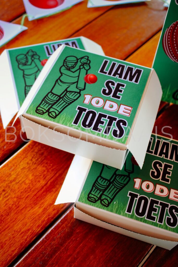 Cricket Children's Party Ideas by Boksomdaais Boutique Events