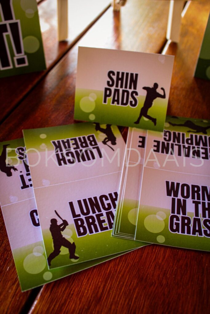 Cricket Children's Party Ideas by Boksomdaais Boutique Events