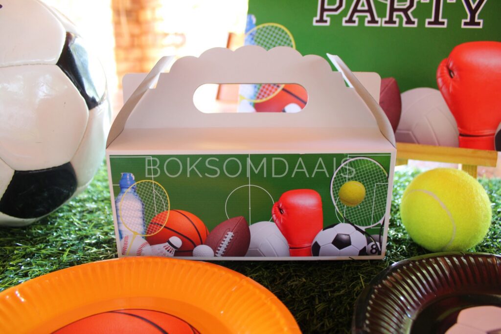 Sport Children's Party Ideas by Boksomdaais Boutique Events