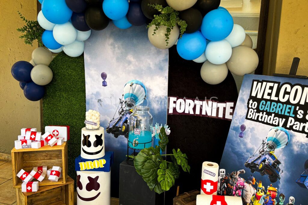 Fortnite Children's Party Ideas by Boksomdaais Boutique Events